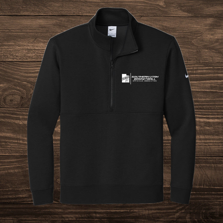 SUBOA- Nike- Black 1/2 Zip – Route 153 Apparel